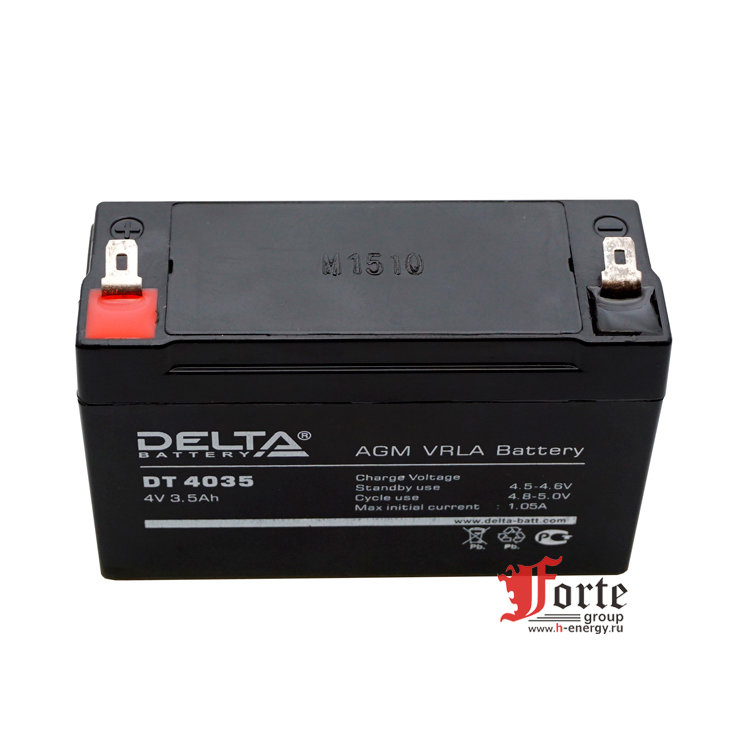 Аккумулятор DELTA DT 4035 4v 3.5ah