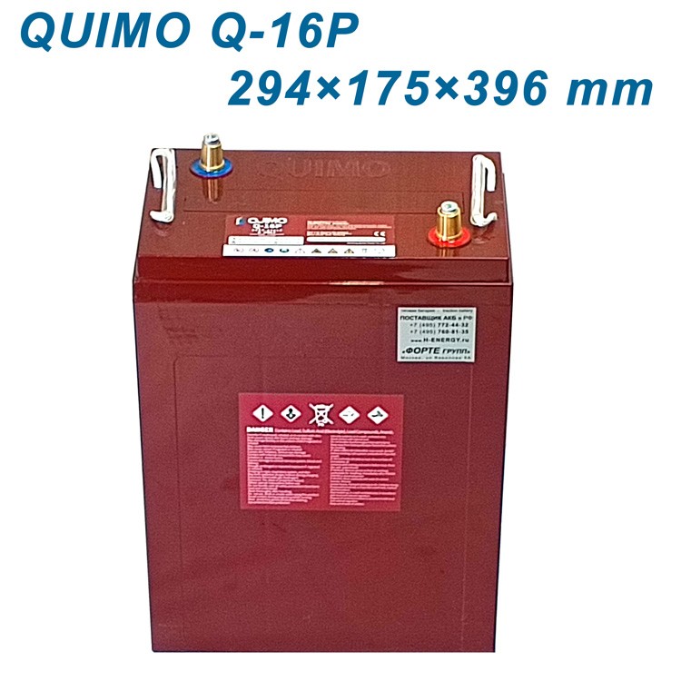 Тяговая батарея QUIMO Q-16P 6v 385Ah AGM