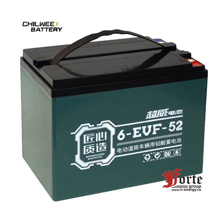 Chilwee 6-EVF-52 тяговая гелевая батарея 12v 62Ah