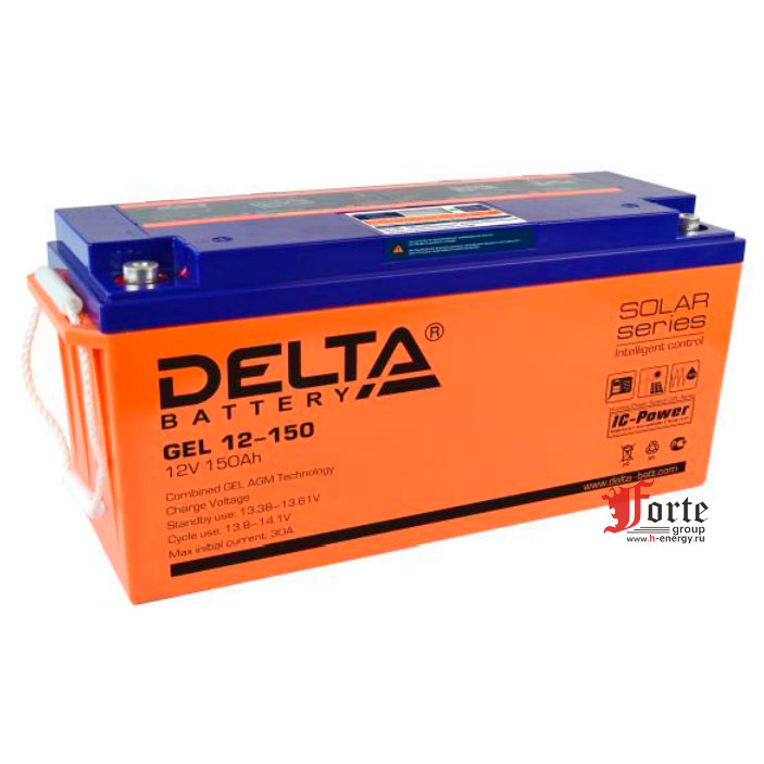 Delta GEL 12-150 аккумулятор технологии GEL+AGM. Опт/розн.