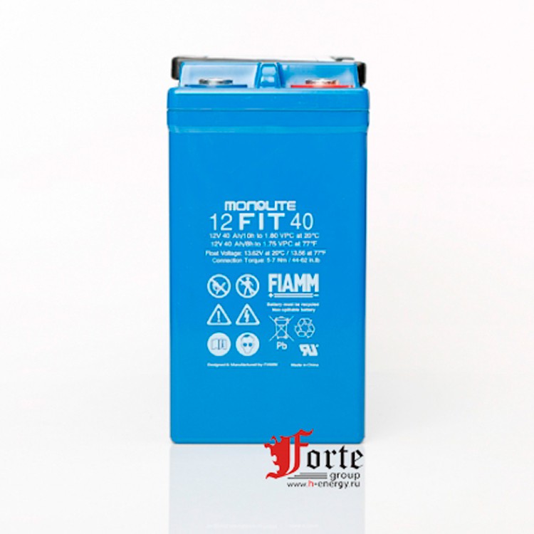 Fiamm 12 FIT 40 12v 40ah (12в 40Ач) Розница / опт - спец цены