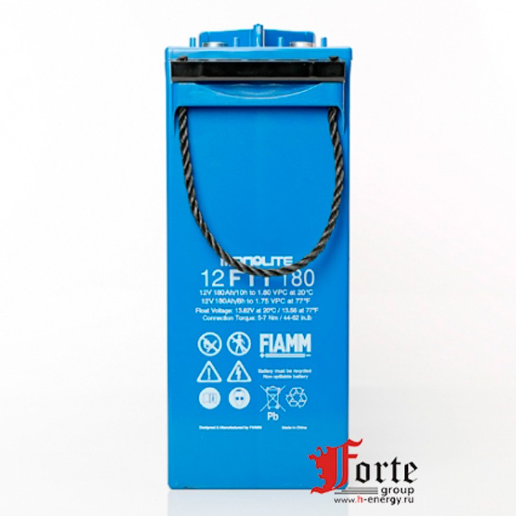 Fiamm 12 FIT 180 12v 180ah (12в 180Ач) Розница / опт - спец цены