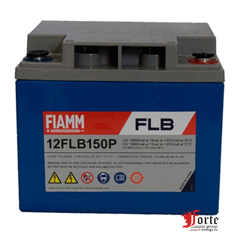 FIAMM 12 FLB 150 P 12v 40ah (12в 40Ач) Розница / опт - спец цены