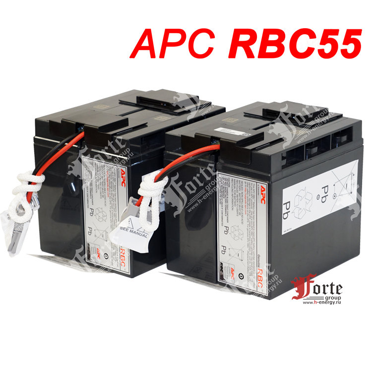 APC RBC55 сменный батарейный картридж для ИБП APC